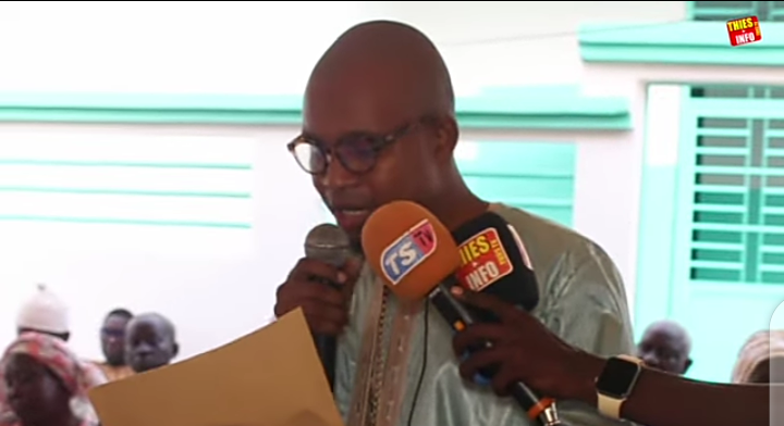 Demba ka de EDK offre un poste de santé aux populations de grand standing