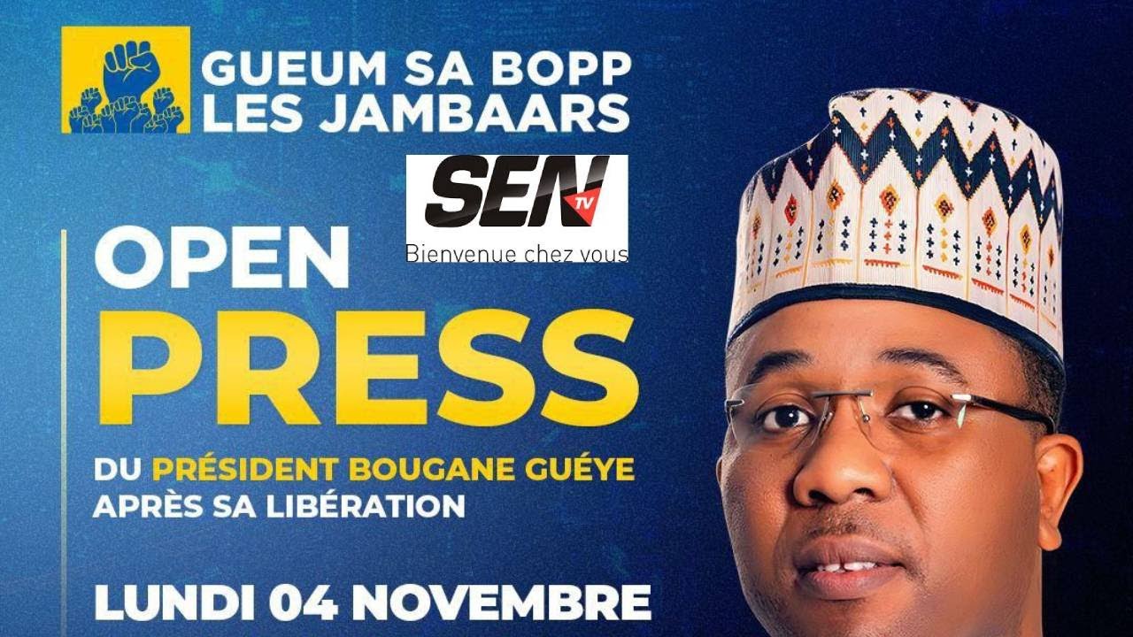 Déclaration de Bougane Guèye Dani : Soutien à la Coalition SAM SA KADOU et Dénonciation des ...