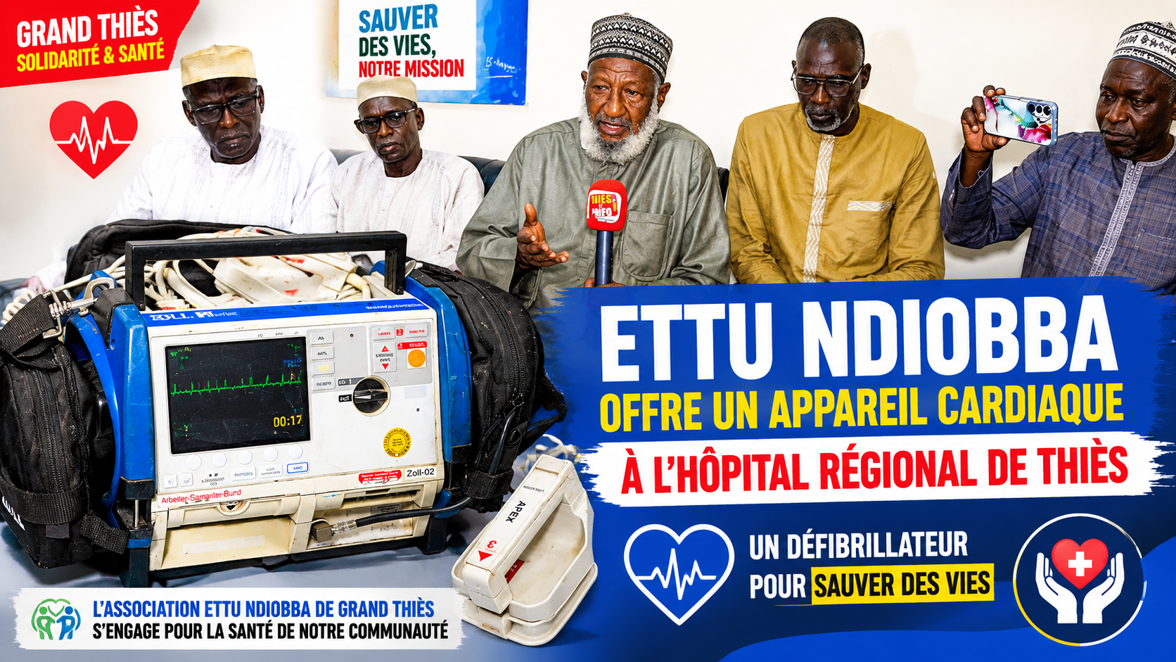 Thiès : L’association ETTU NDIOBBA de Grand Thiès offre un ...